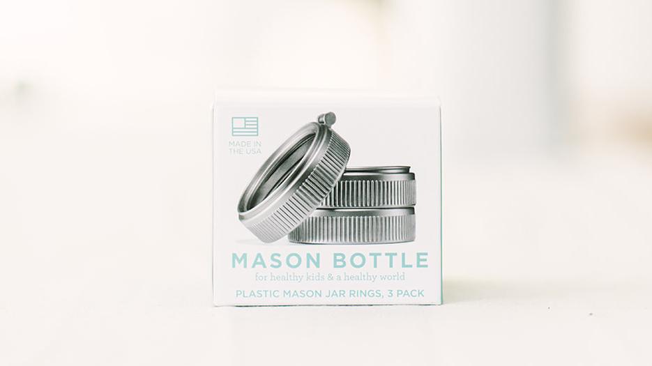 Plastic Rings (Pack of 3) | BPA-free Products | Mason Bottle