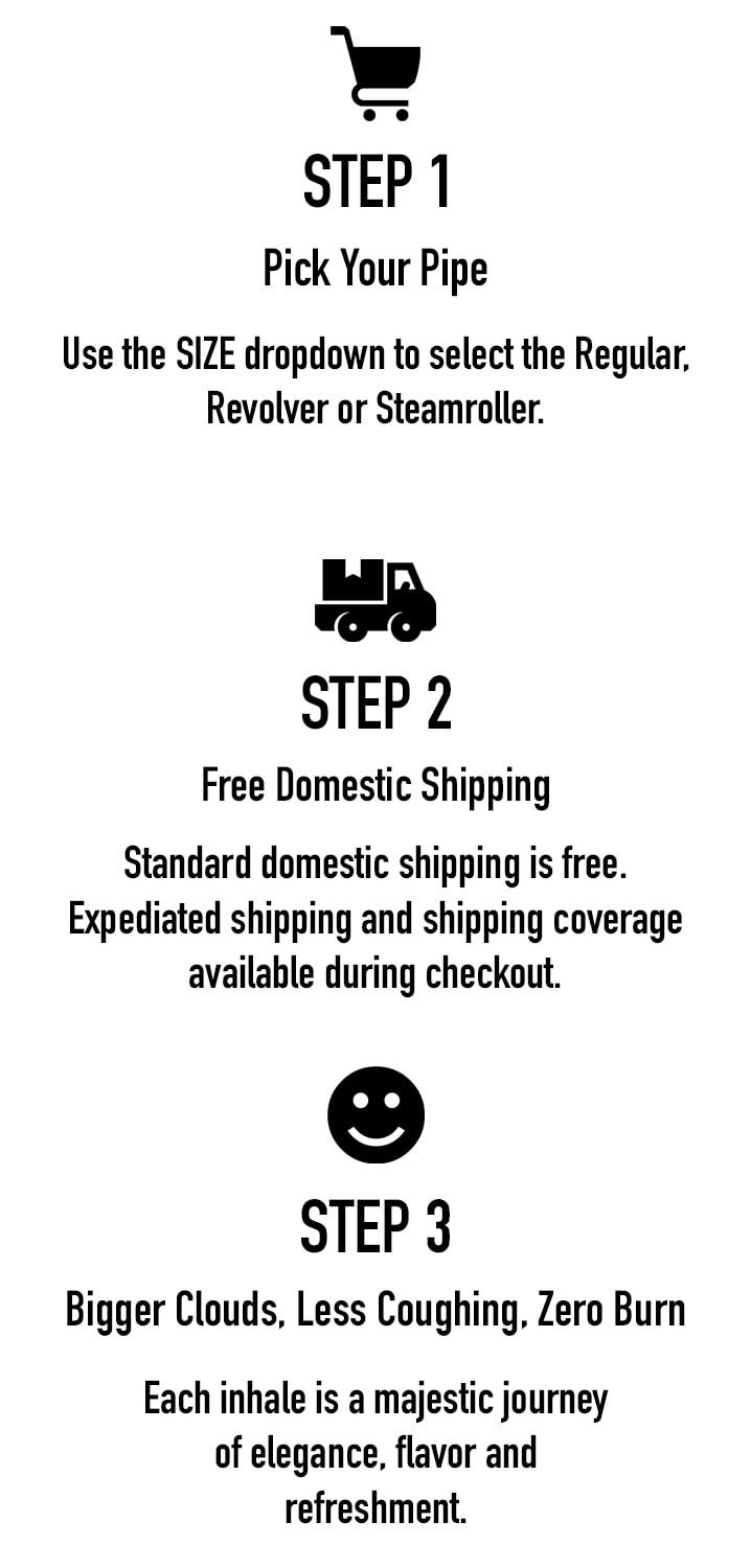 Freeze Pipe - Glass Weed Pipe Featuring a Freezable Glycerin Coil – The ...