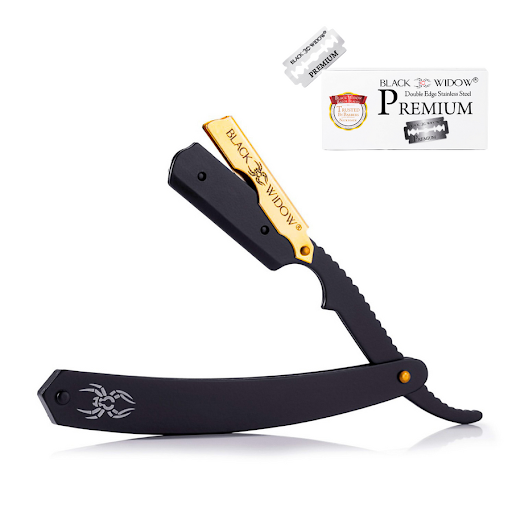 Black Widow Straight Razor