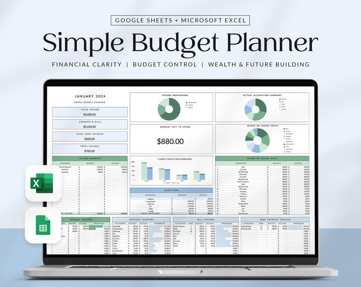 Excel Templates Bundle