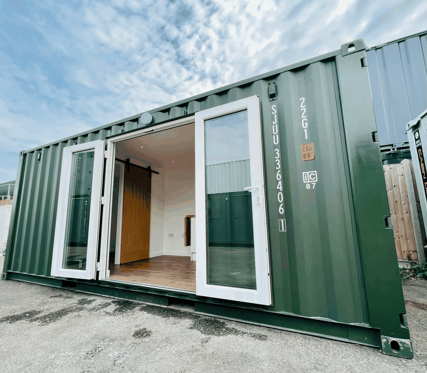 20x8 ft Shipping Container House / Annex Conversion | Container Home