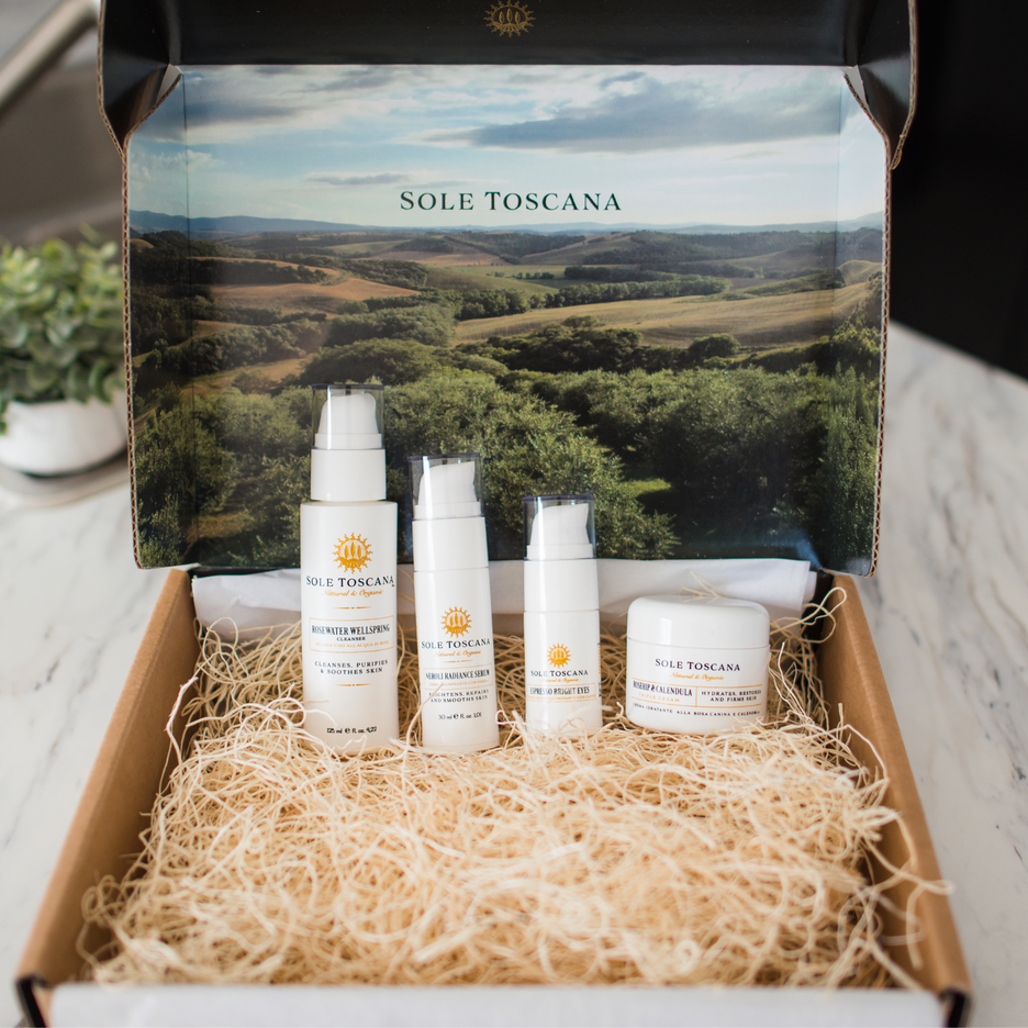 4-Step Italian Skincare Set | 100% Natural & Organic