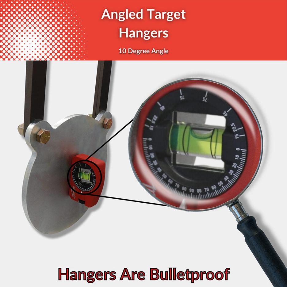 Steel Target Hangers -AR500 Hardbar Steel Gong Mount – ShootingTargets7