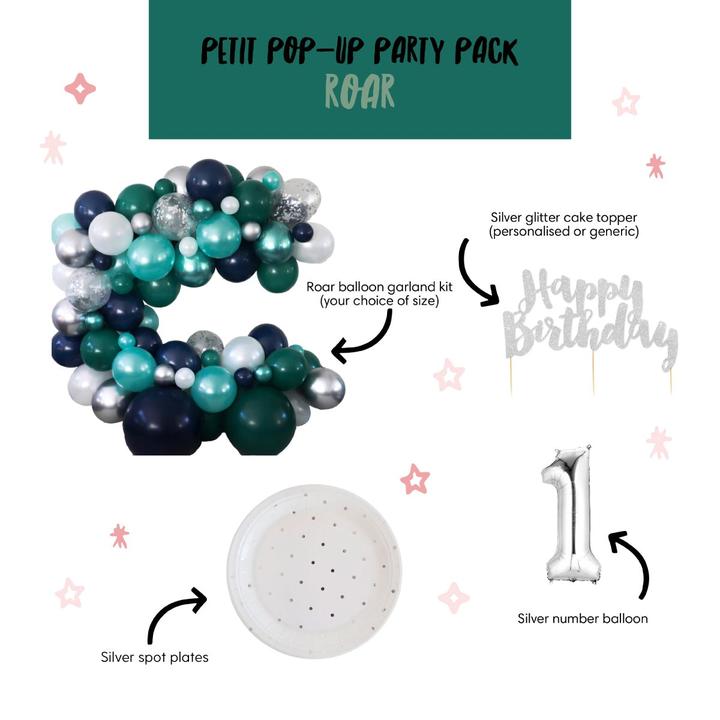 "Roar" DIY Balloon Garland Kit – The Pop-Up Party Co.