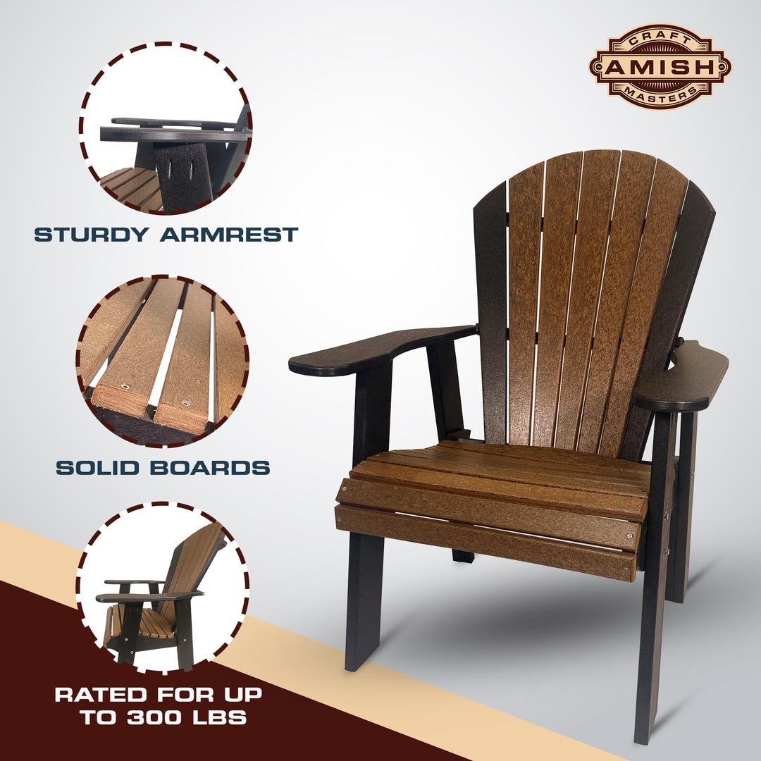 Amish Poly Deck Chair