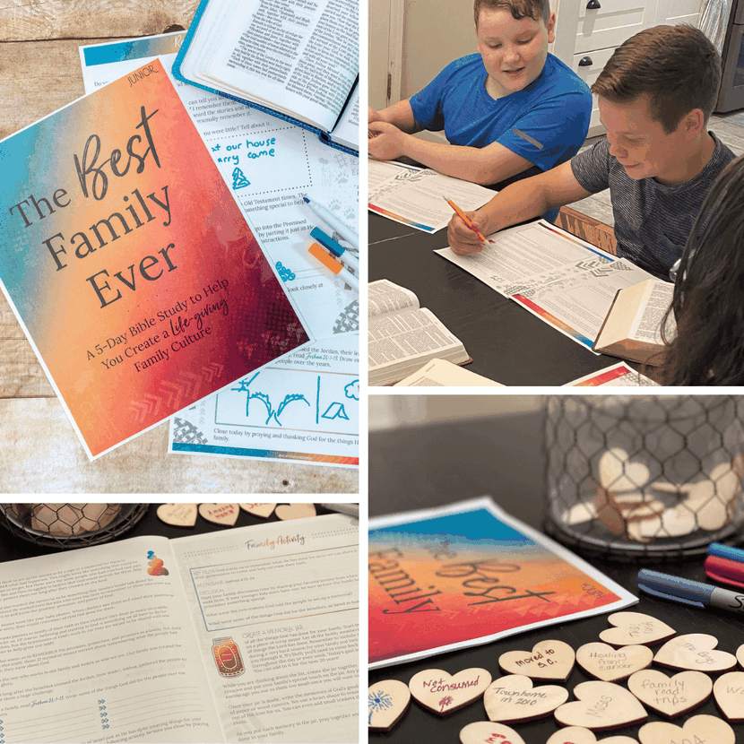 STUDY THE BIBLE TOGETHER AS A FAMILY