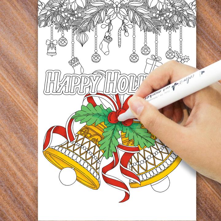 ColorIt Colorable Greeting Cards