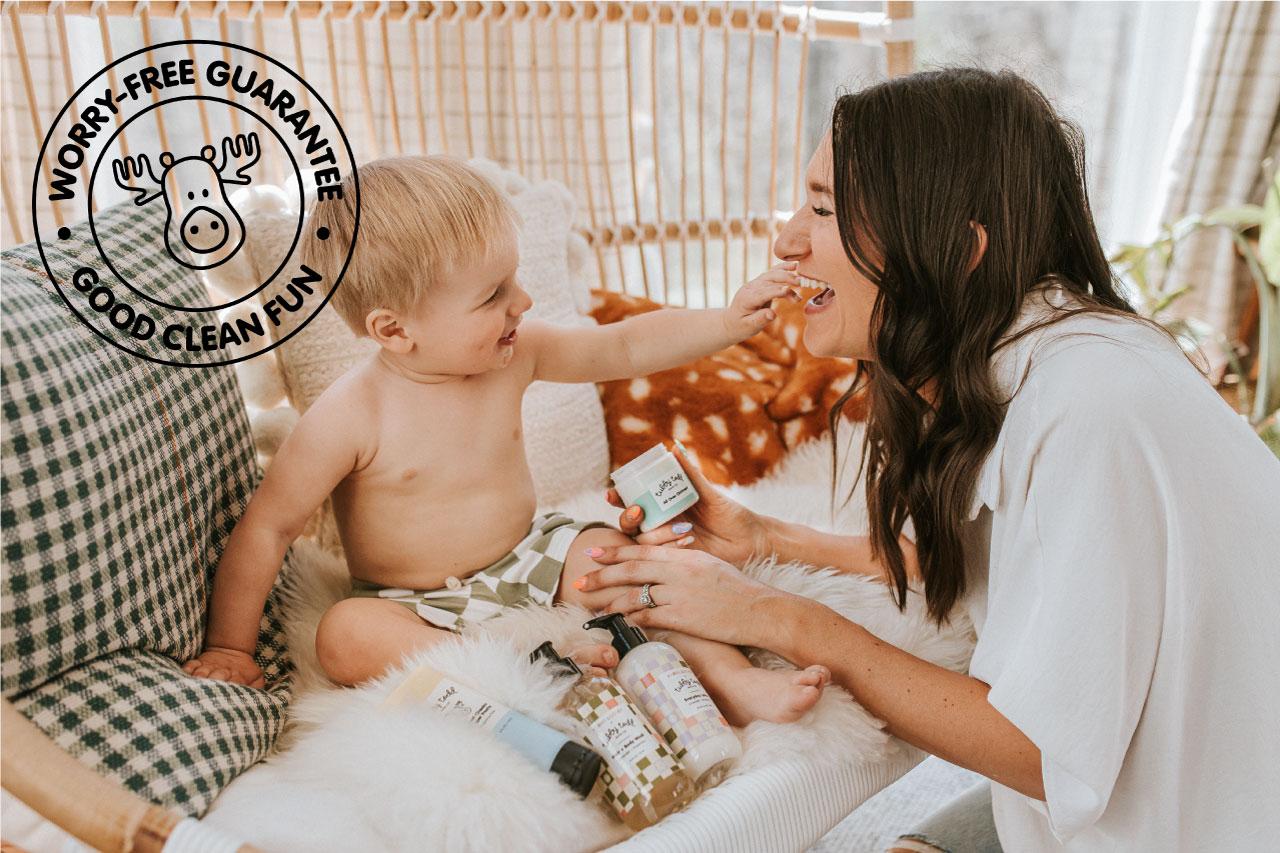 Bye Bye Cradle Cap Landing Page