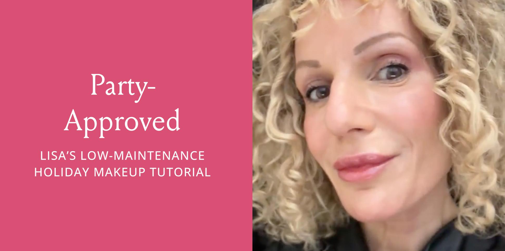 Party-Approved: Lisa’s Low-Maintenance Makeup Tutorial | BOOM! Beauty ...