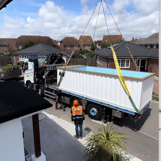 6M Container Swimming Pool with Swim Jets| Endless Swimming Pool | Out