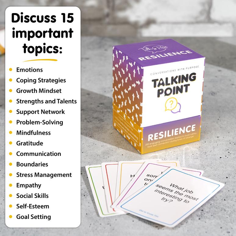 RESILIENCE Pack – Talking Point Cards