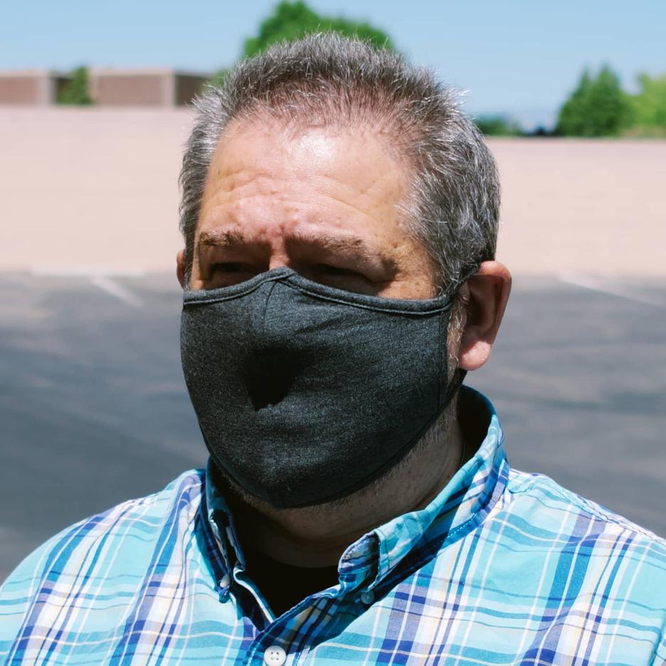 Comfortable XL Bamboo Face Masks Beards & Big Faces