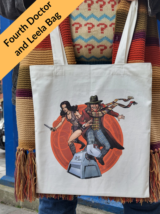 Doctor Who Tote Bag - Set of 3 Bags - Official BBC Doctor Who Canvas ...