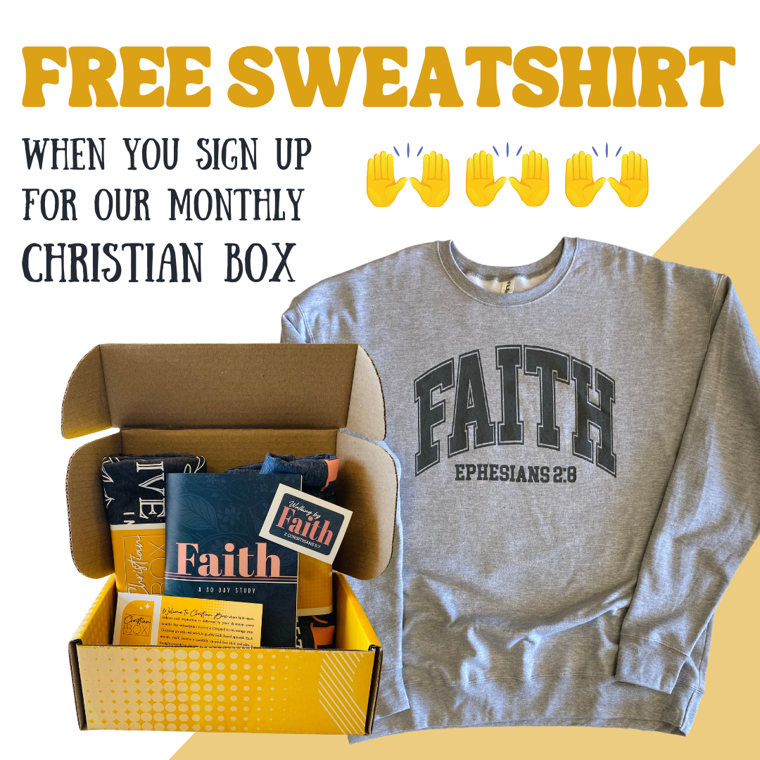 Faith Intro Christian Box + Faith Sweatshirt