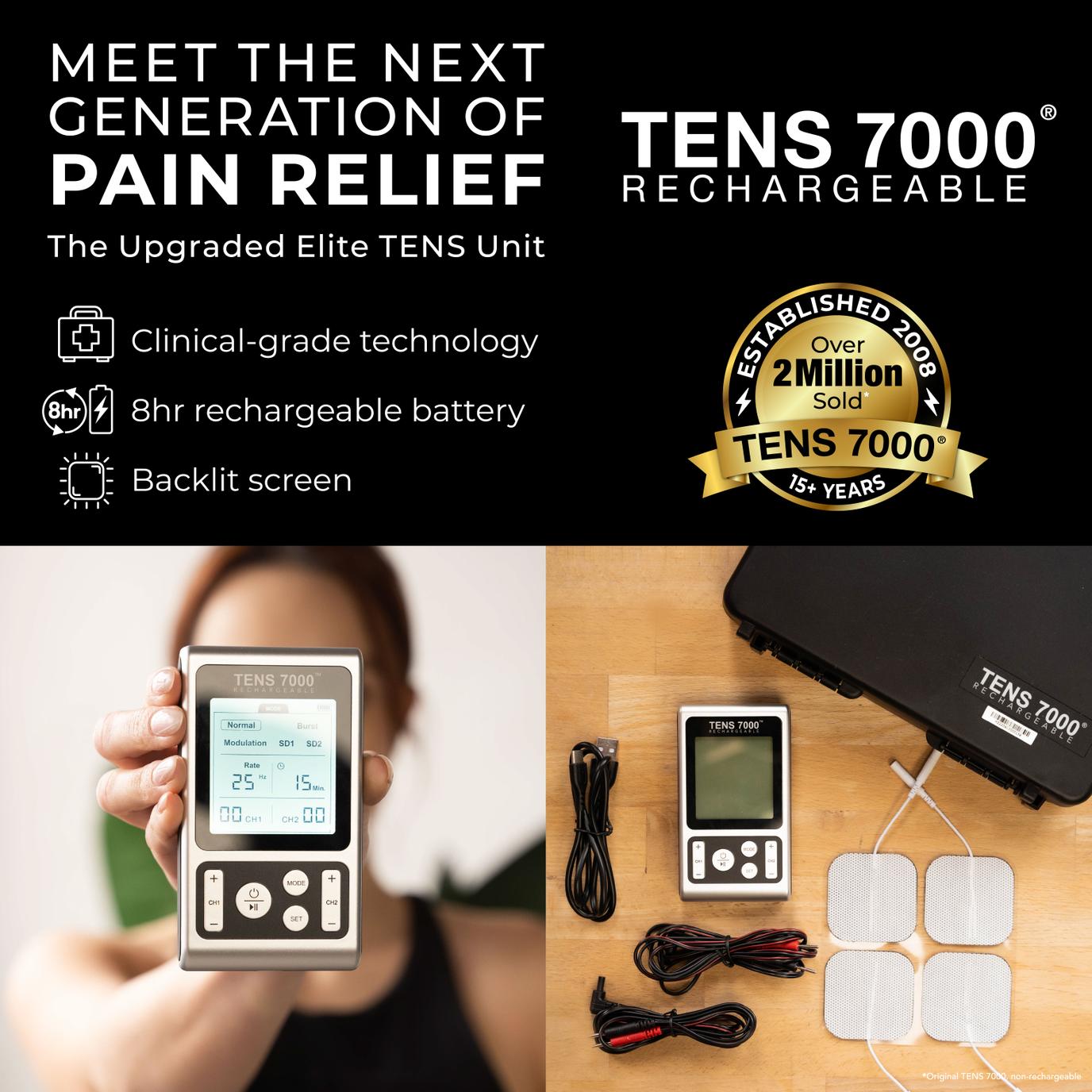 TENS 7000: The Best OTC TENS Unit For Pain Relief and Pain Management