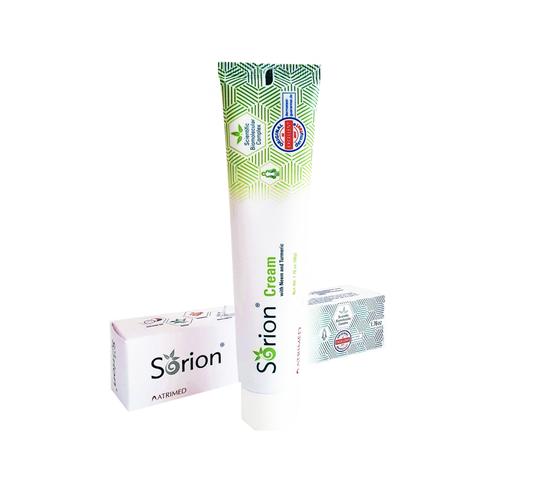 Sorion Herbal Cream with Coconut Oil, Neem, Turmeric, Pala Indigo