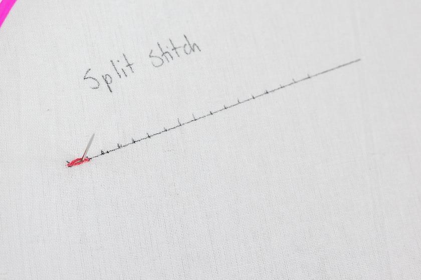 Split Stitch - Learn how to do this Modern Embroidery Technique ...