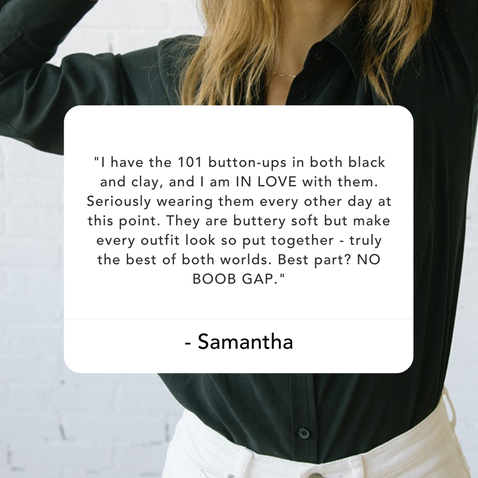 The Boob Gap: Improving Women's Button-Up Shirts | Tradlands