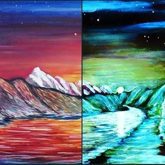 How to paint with glow in the dark acrylic paints – Art 'N Glow