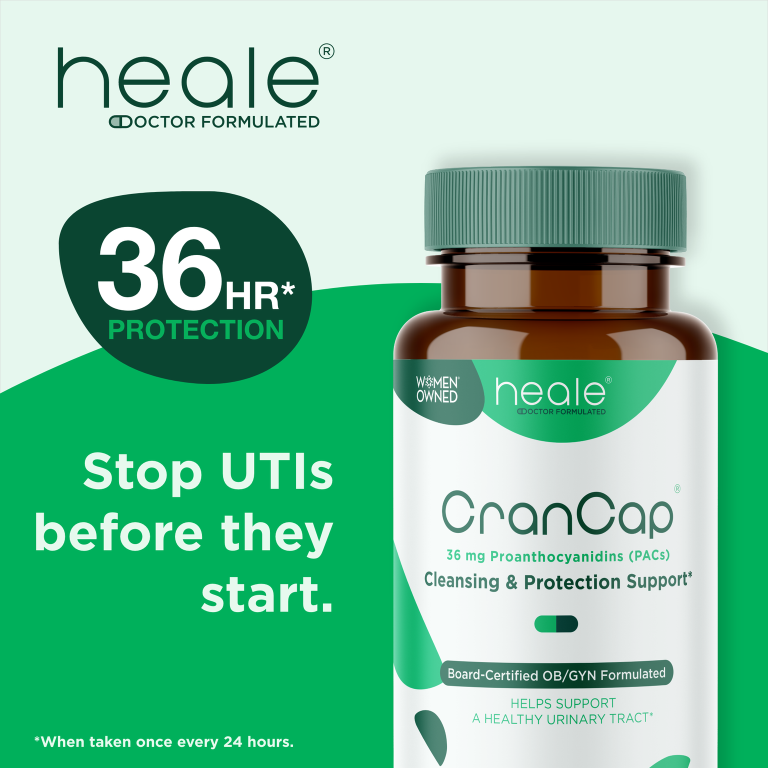 CranCap Cranberry Supplement & UTI Remedy | BoriCap – Heale Doctor ...