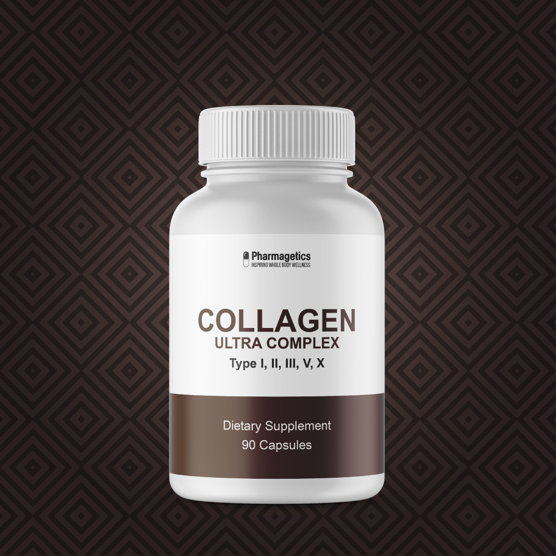 Collagen Ultra Complex Types I, II, III, V & X - 90 Capsules – pharmagetics