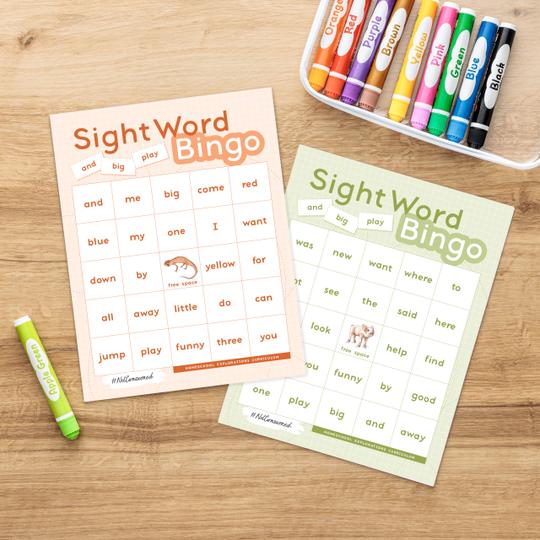 Sight Word BINGO