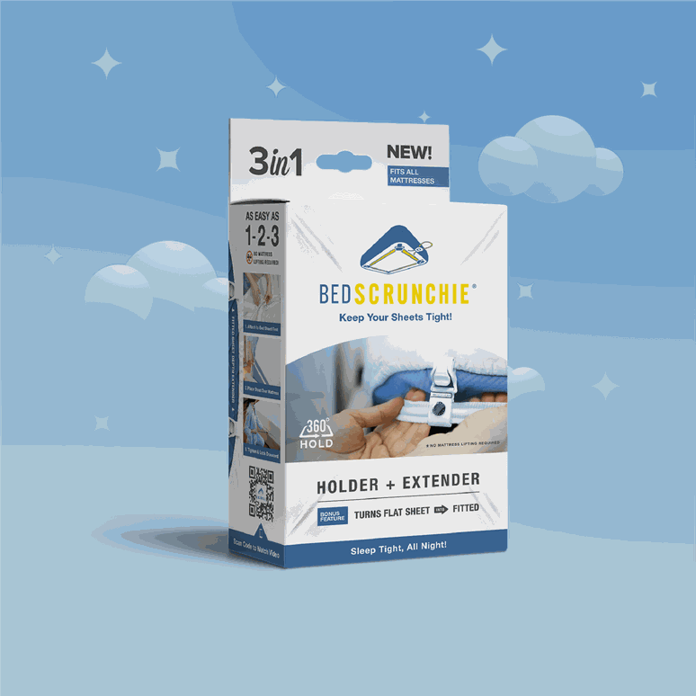 Bed Scrunchie Sheet Strap | Bed Sheet Holder, Suspender and Tightener