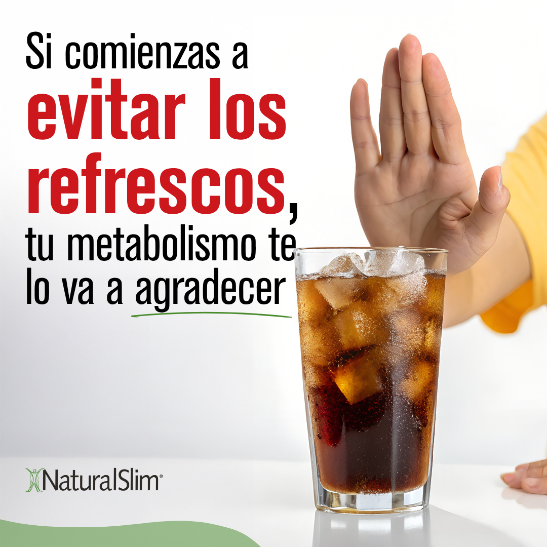 Razones por las cuales debes evitar los refrescos – NaturalSlim USA