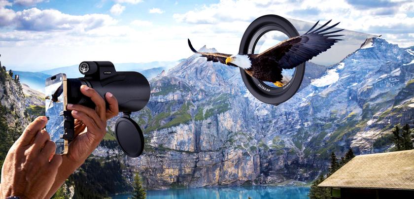 Python 12x52 Range Master Ultra HD Monocular