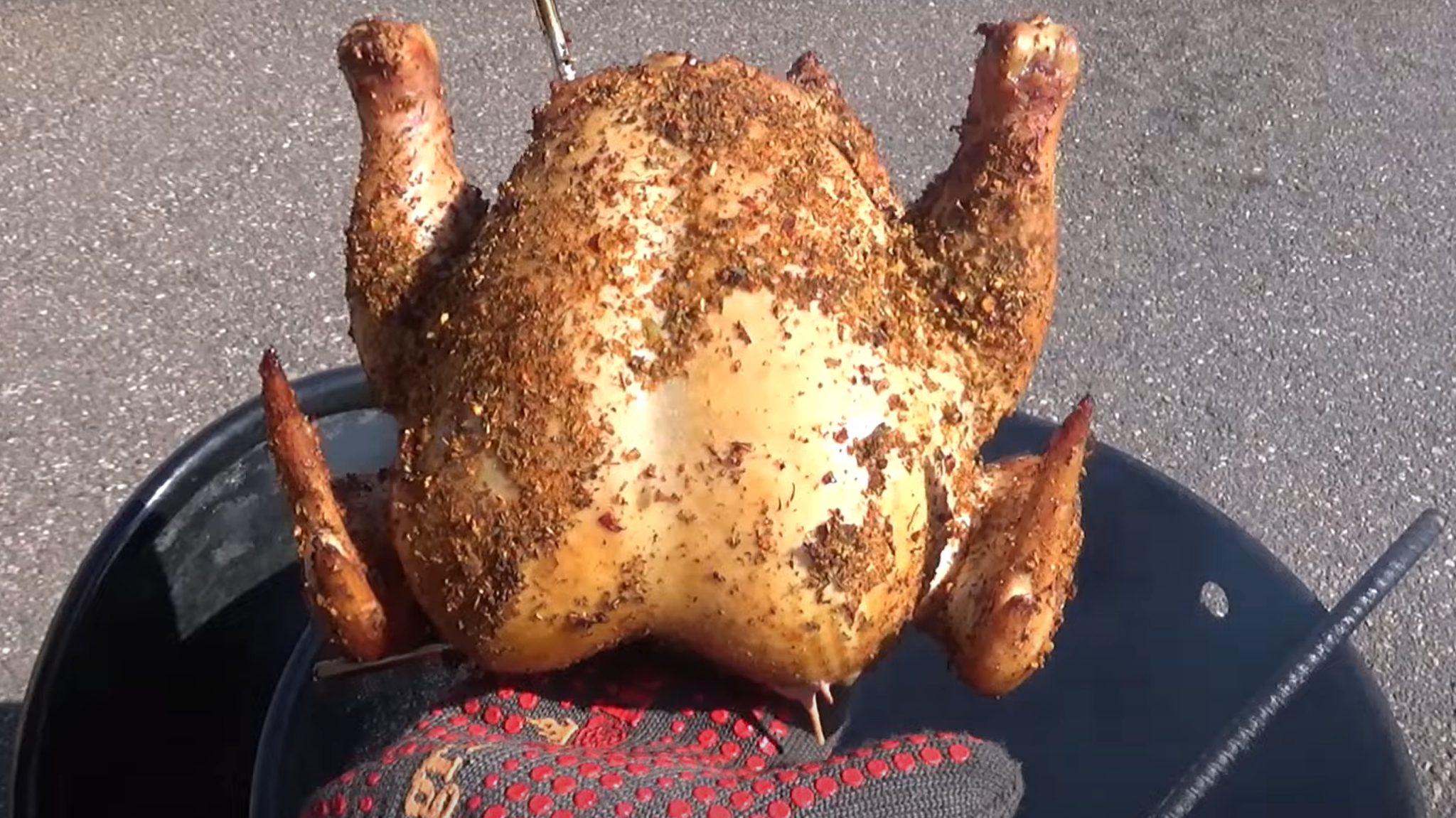 Whole Chicken on the Pit Barrel Cooker