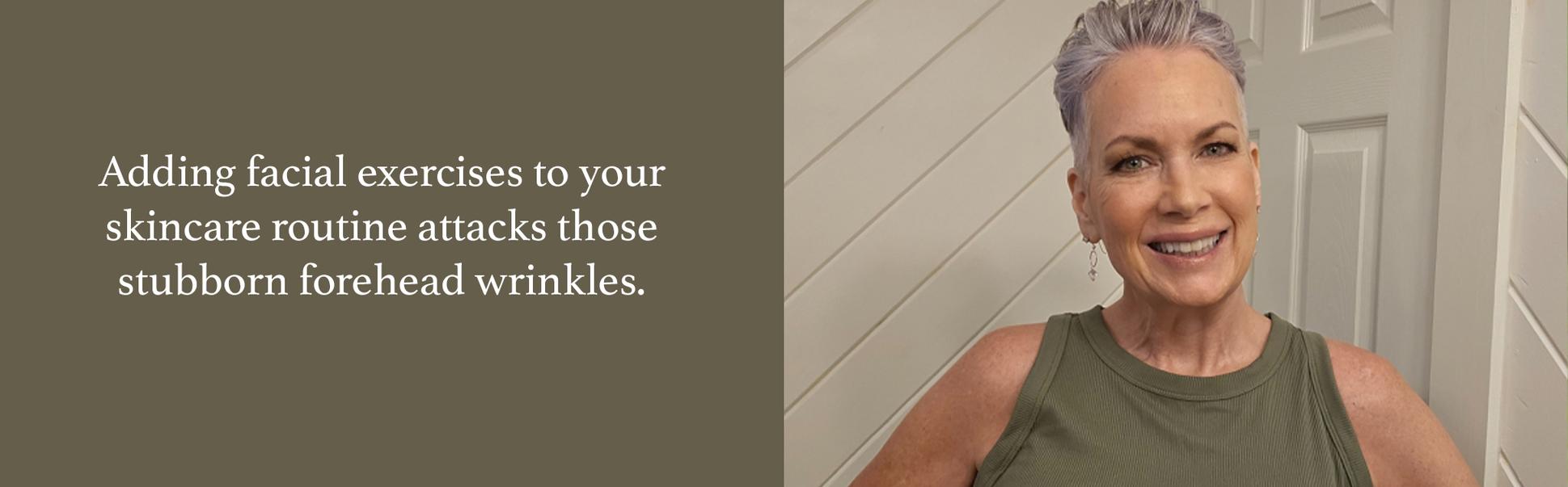 3 Facial Exercises For Forehead Wrinkles – Vibriance