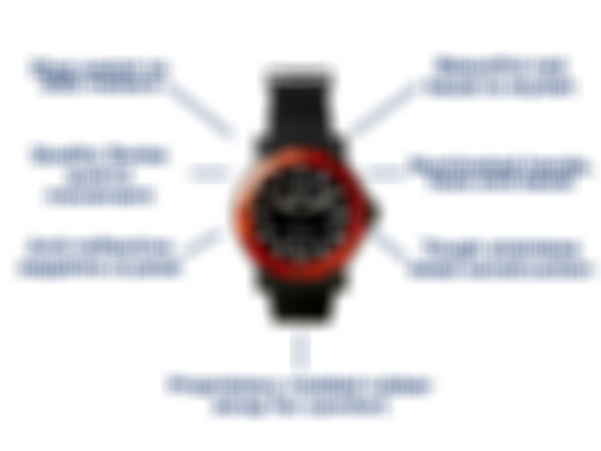 Atlantis Sport Red Men's Dive Watch - Smith & Bradley Watches