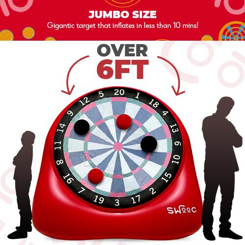 Giant Kick Darts Game - Over 15+ Games Included