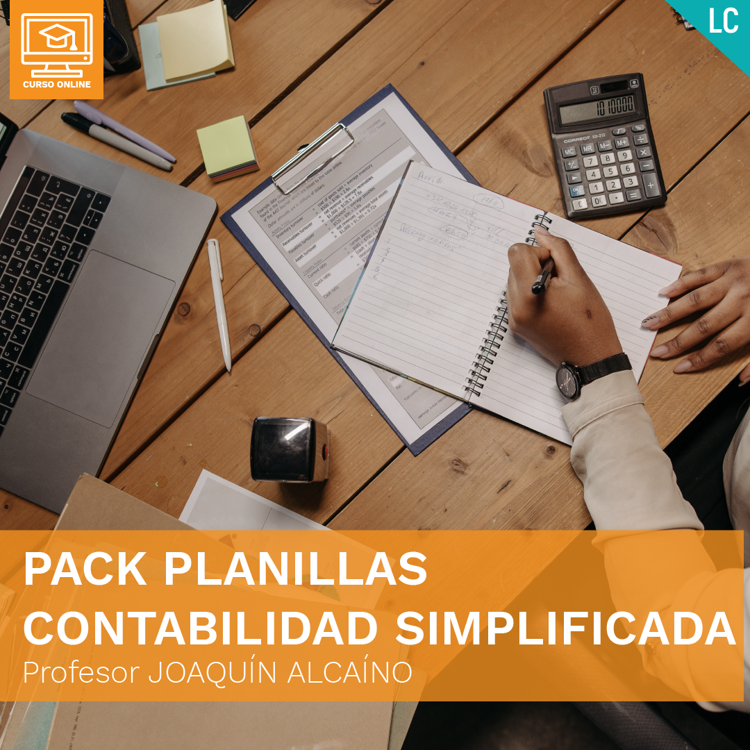 Pack planilla contabilidad simplificada