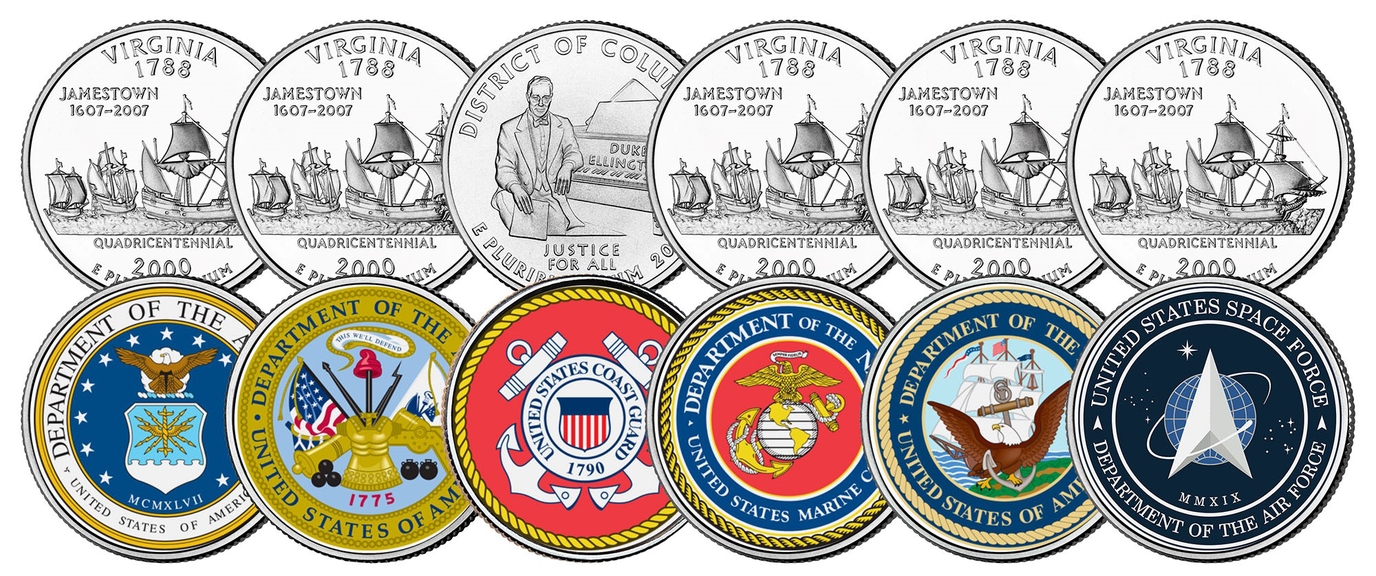 Armed Forces Quarter Set