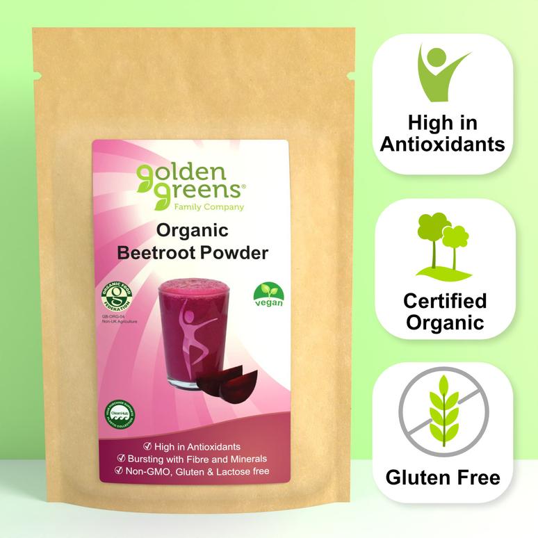 Pure Organic Beetroot Powder I Alternative to Beetroot Juice - Golden ...