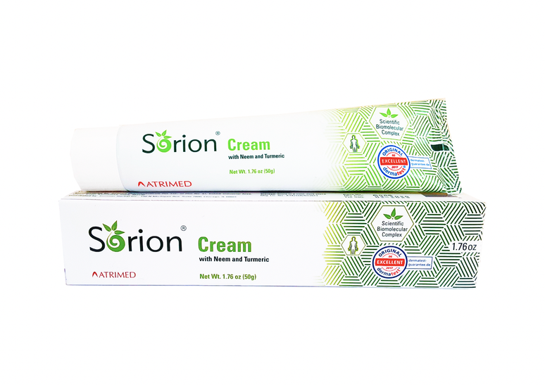 Sorion Herbal Cream with Coconut Oil, Neem, Turmeric, Pala Indigo