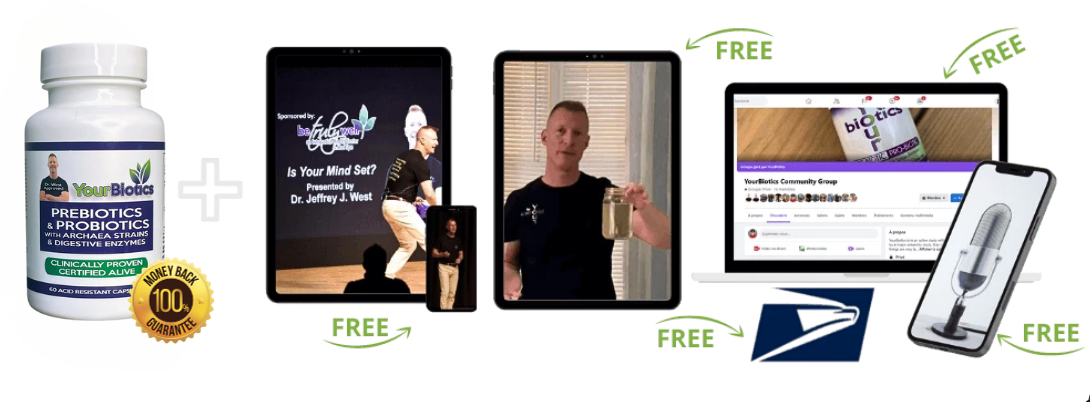 YourBiotics | "Doctor Approved" Pre+Probiotic & Your All In One Wellbe