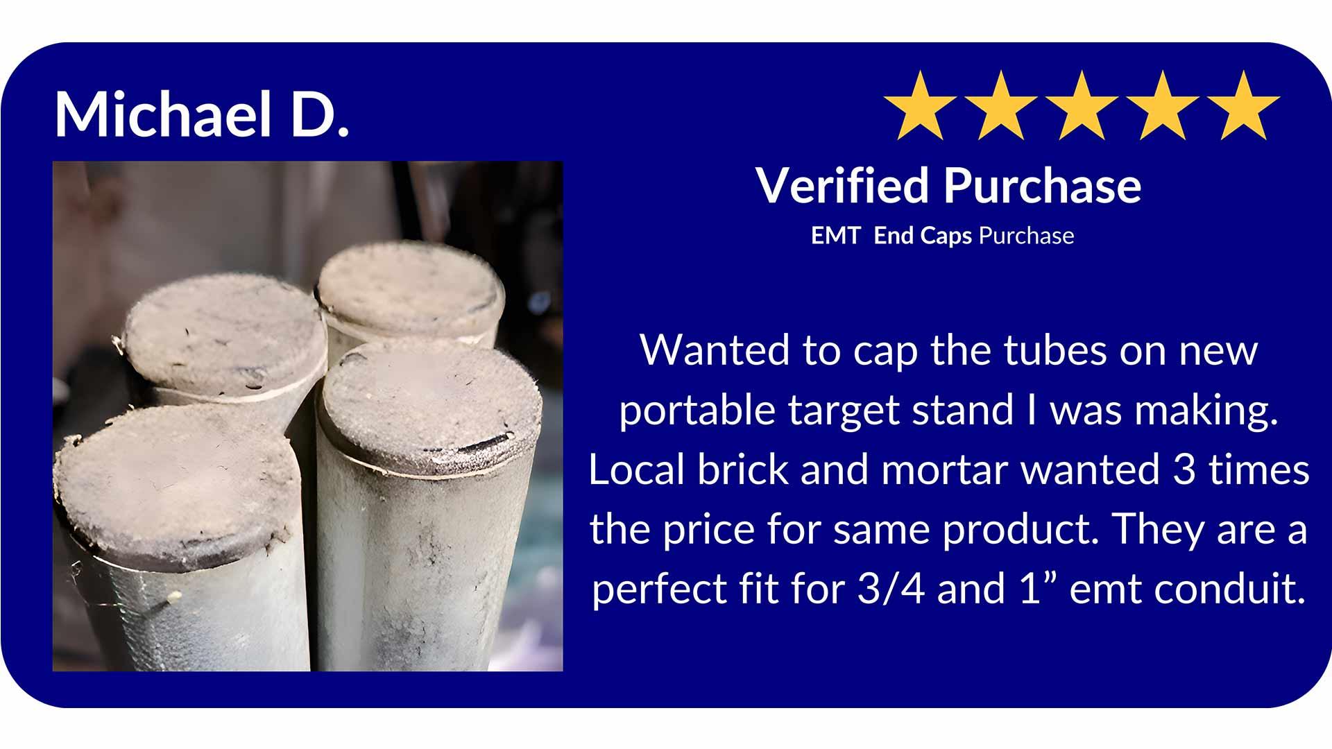 LDPE EMT End Caps 🎯