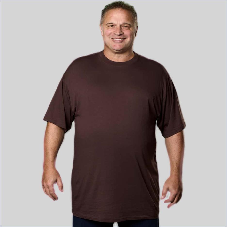 Tall Men's Crew Neck Ultimate Variety 7-Pack Bamboo T-Shirt Bundle