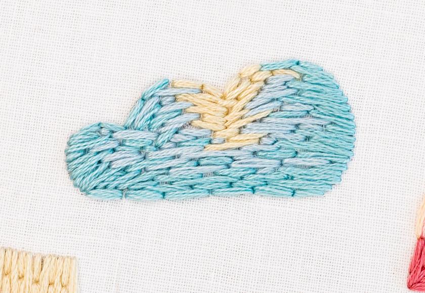 Long and Short Stitch - Learn How to do This Modern Embroidery Techniq ...