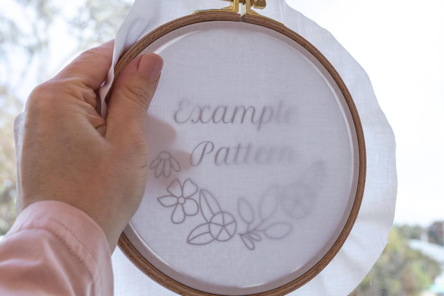 Transferring Your Pattern - Learn This Modern Embroidery Technique ...