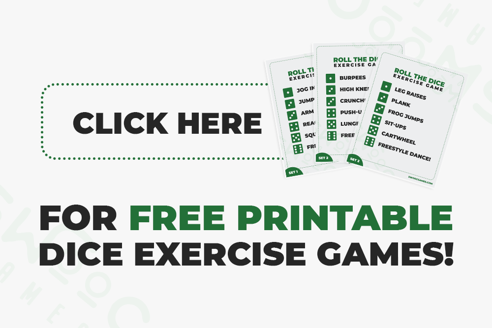 Roll the Dice Exercise Game DIY